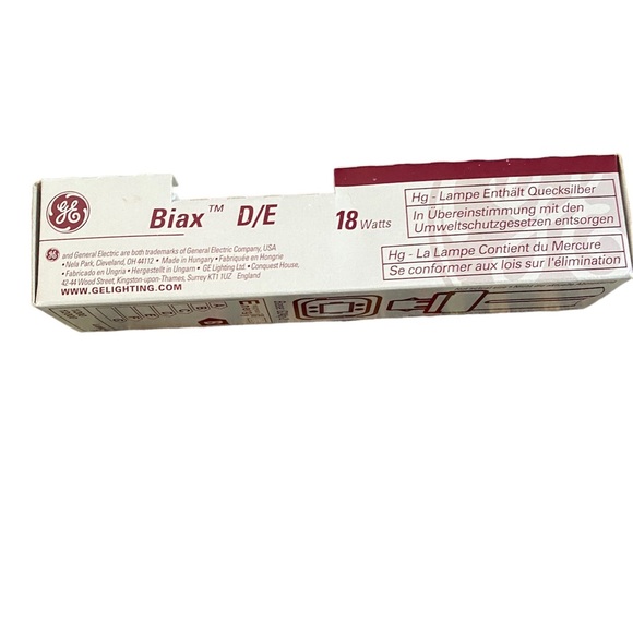 Other | General Electric Biax D Compact Fluorescent Lamp 18 Watts ...